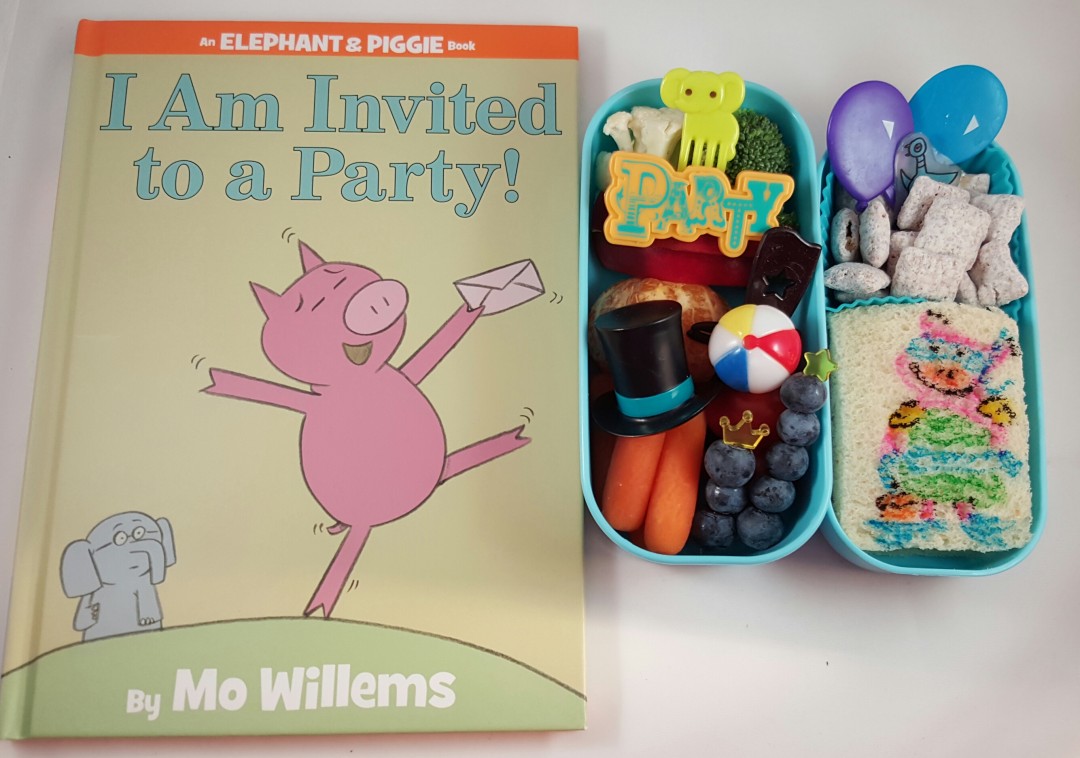 Lunch Inspired by Mo Willems’ I Am Invited to a Party! – LiciousLunches